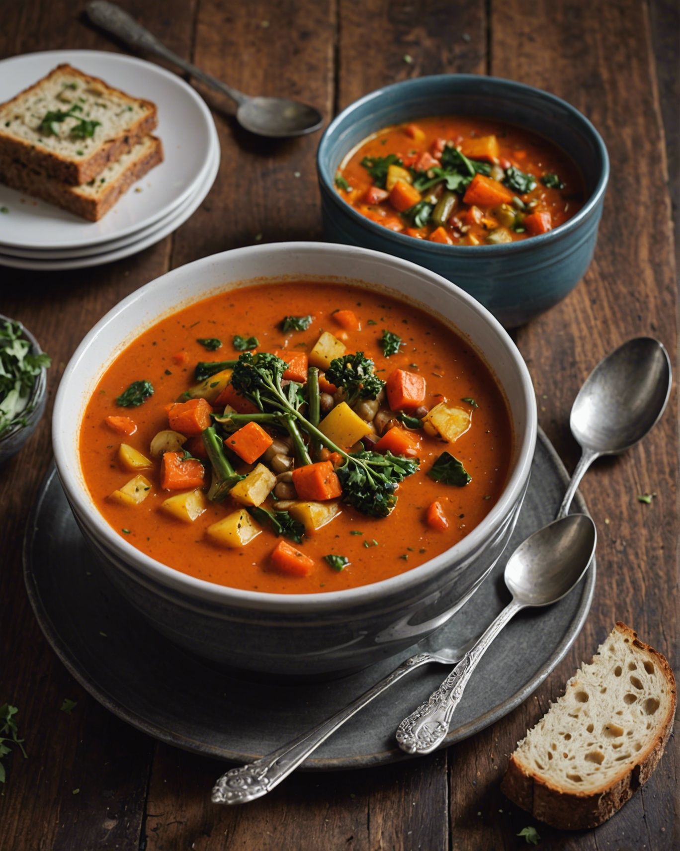 Roasted Vegetable Soup – The Delish Recipe