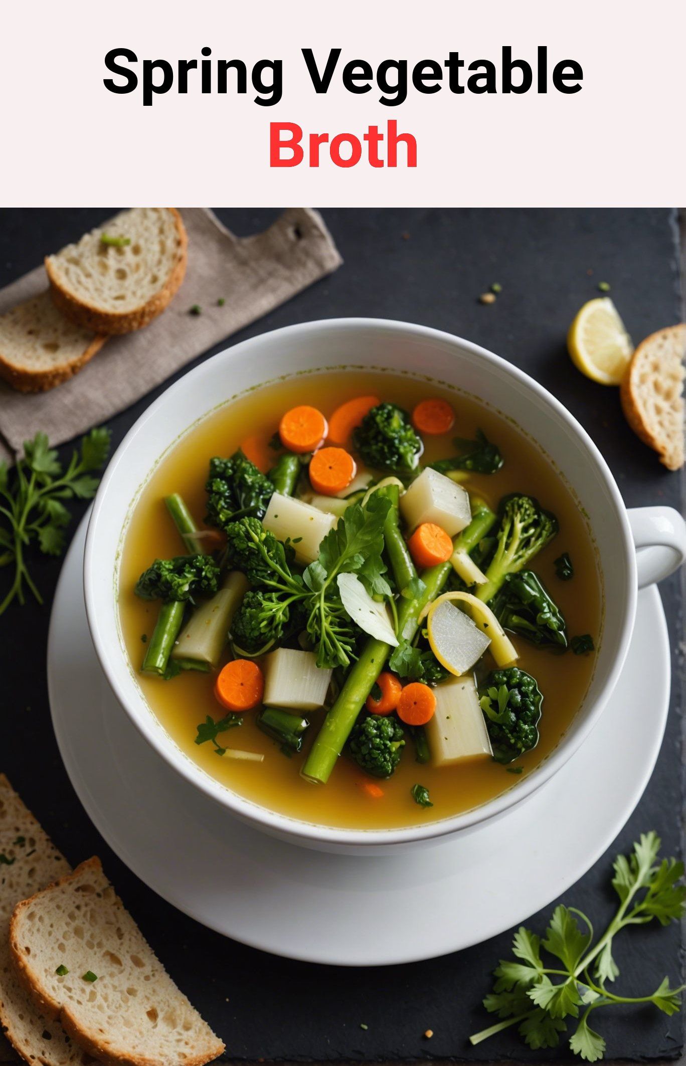 Spring Vegetable Bouillon – The Delish Recipe