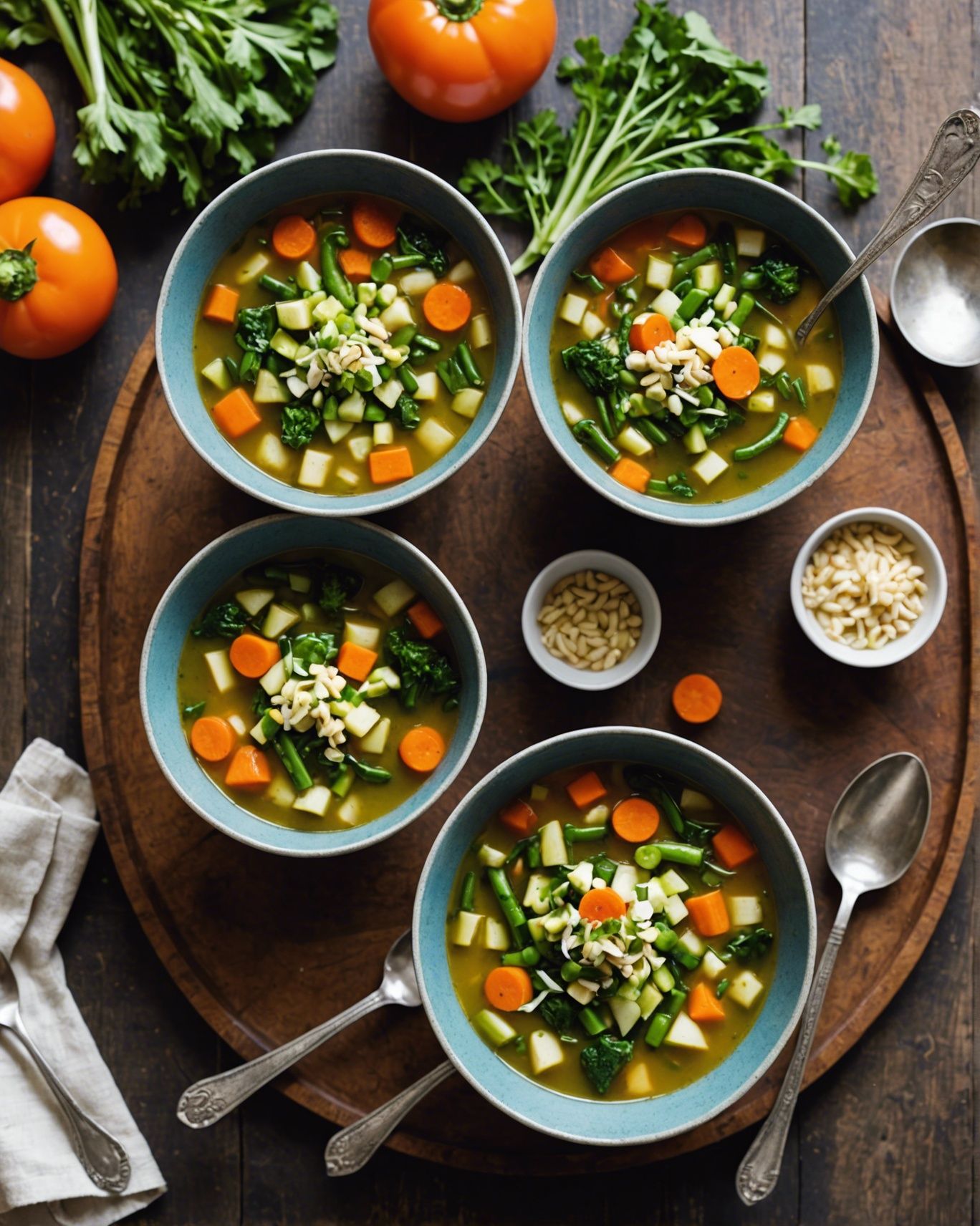 Spring Vegetable Medley Soup – The Delish Recipe