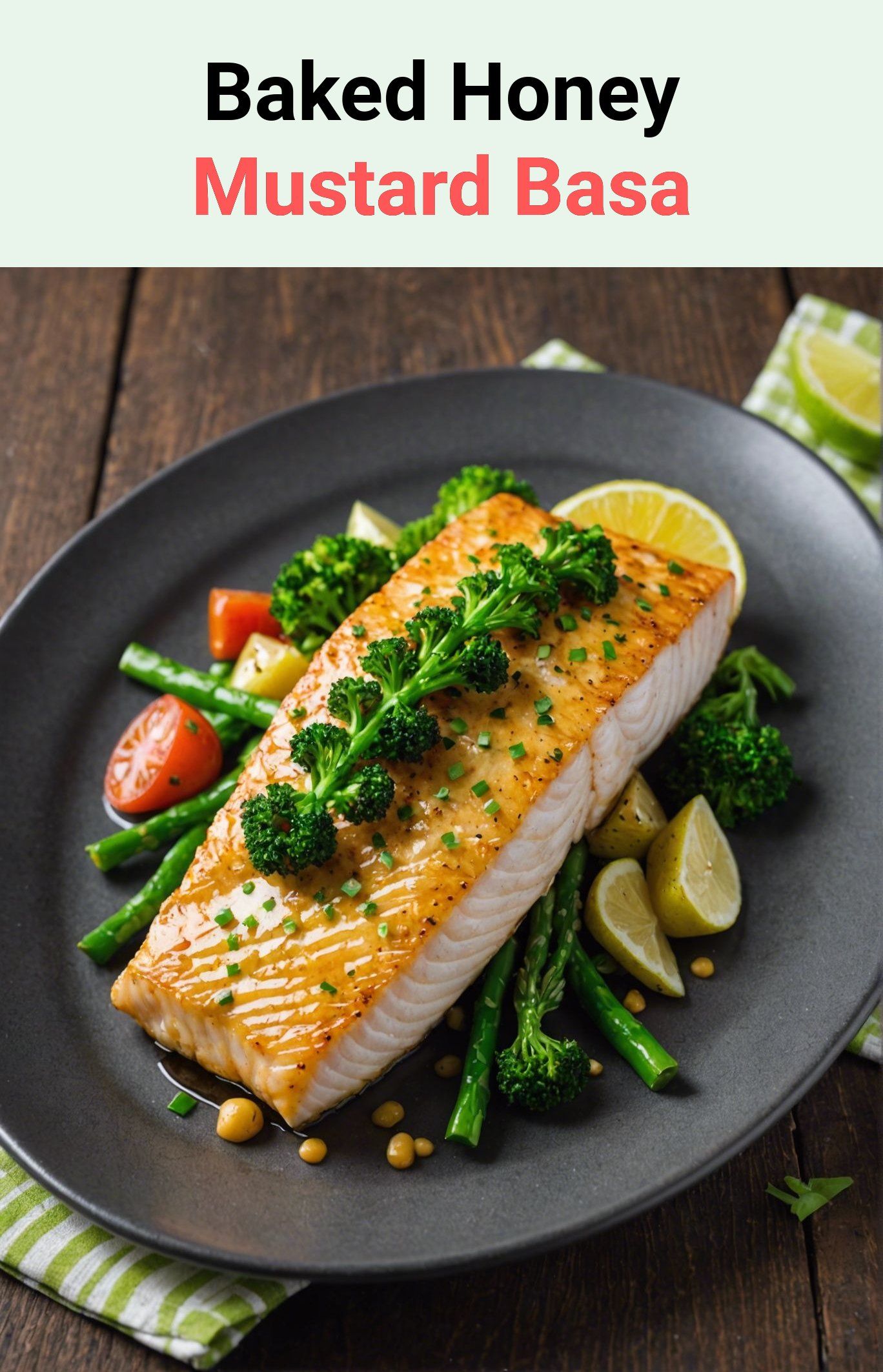 Sweet Dijon Basa Fillet (Oven Baked) – The Delish Recipe