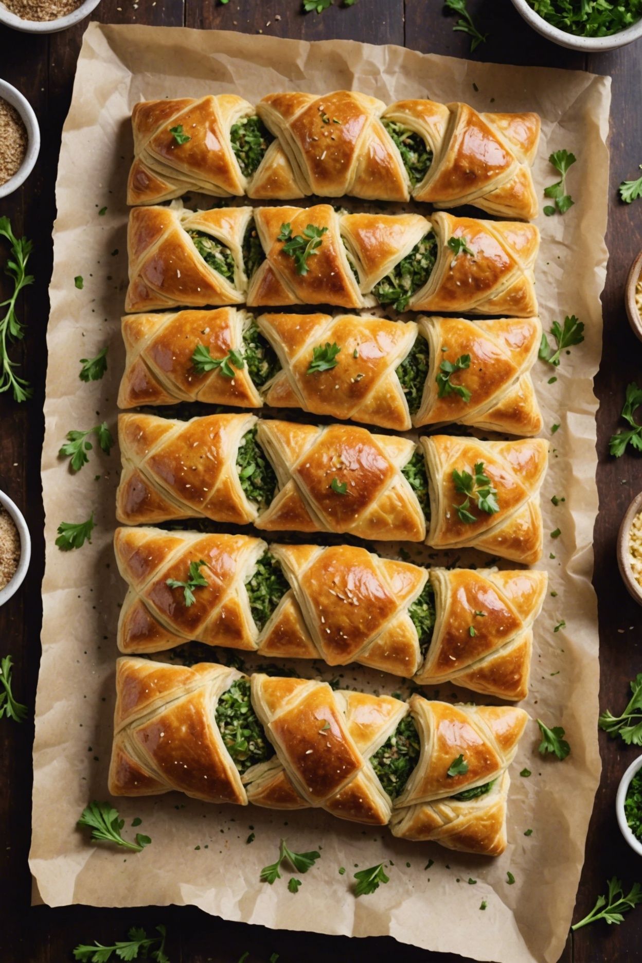Puff Pastry Squares With Boursin – The Delish Recipe